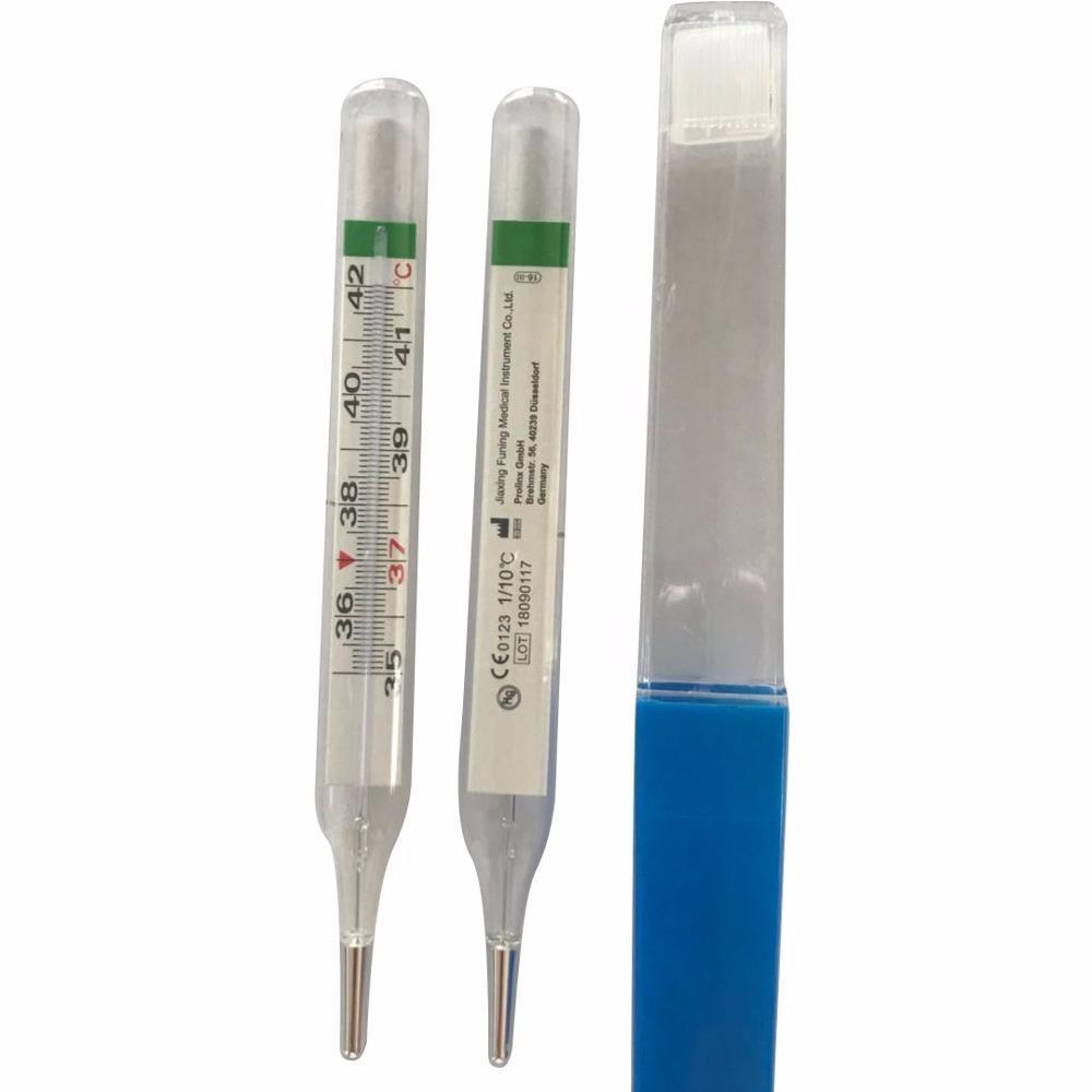 FN-W Customized Precision Glass Armpit Type Clinical Thermometer within CE